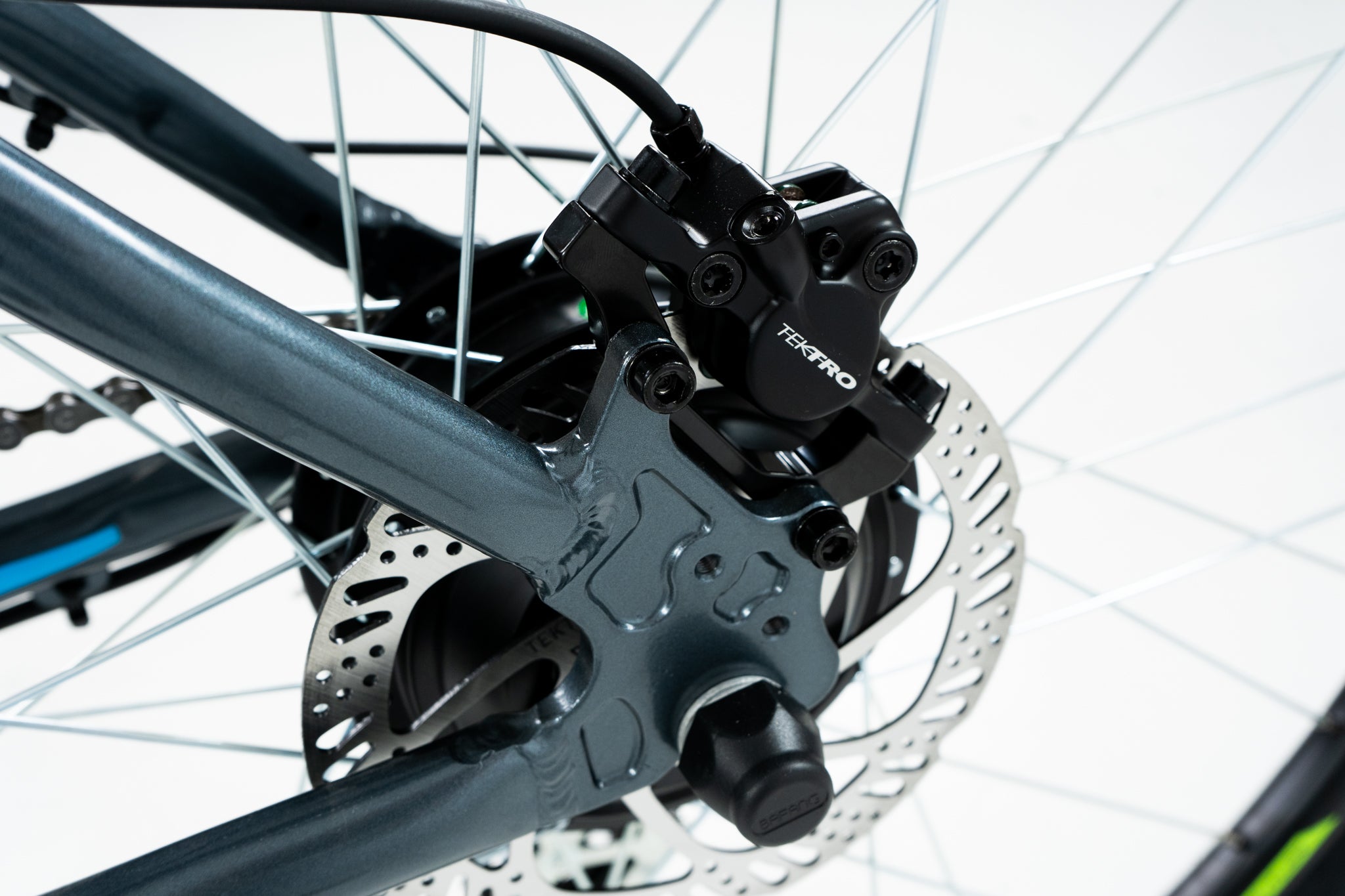 CLAUD BUTLER Haste-E-Electric Bike-Mountain-Grey-Red-ET Bikes-641018